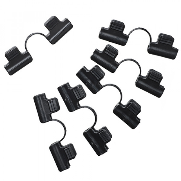 Lot de 6 clips de fixation ø 11 mm