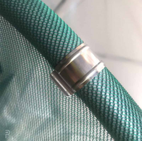 Clips de fixation ronds en inox dans quatre diamètres
