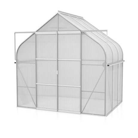Serre de jardin en polycarbonate Diana avec structure en aluminium