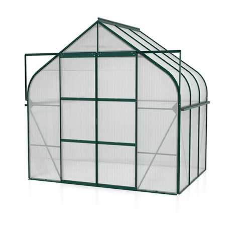 Serre de jardin en polycarbonate Diana avec structure en aluminium